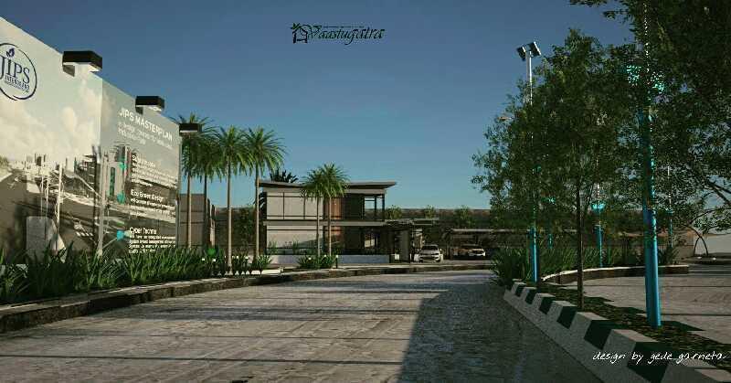 Album Main Entrance Road & Landscape Design Concept dari Vaastugatra ...